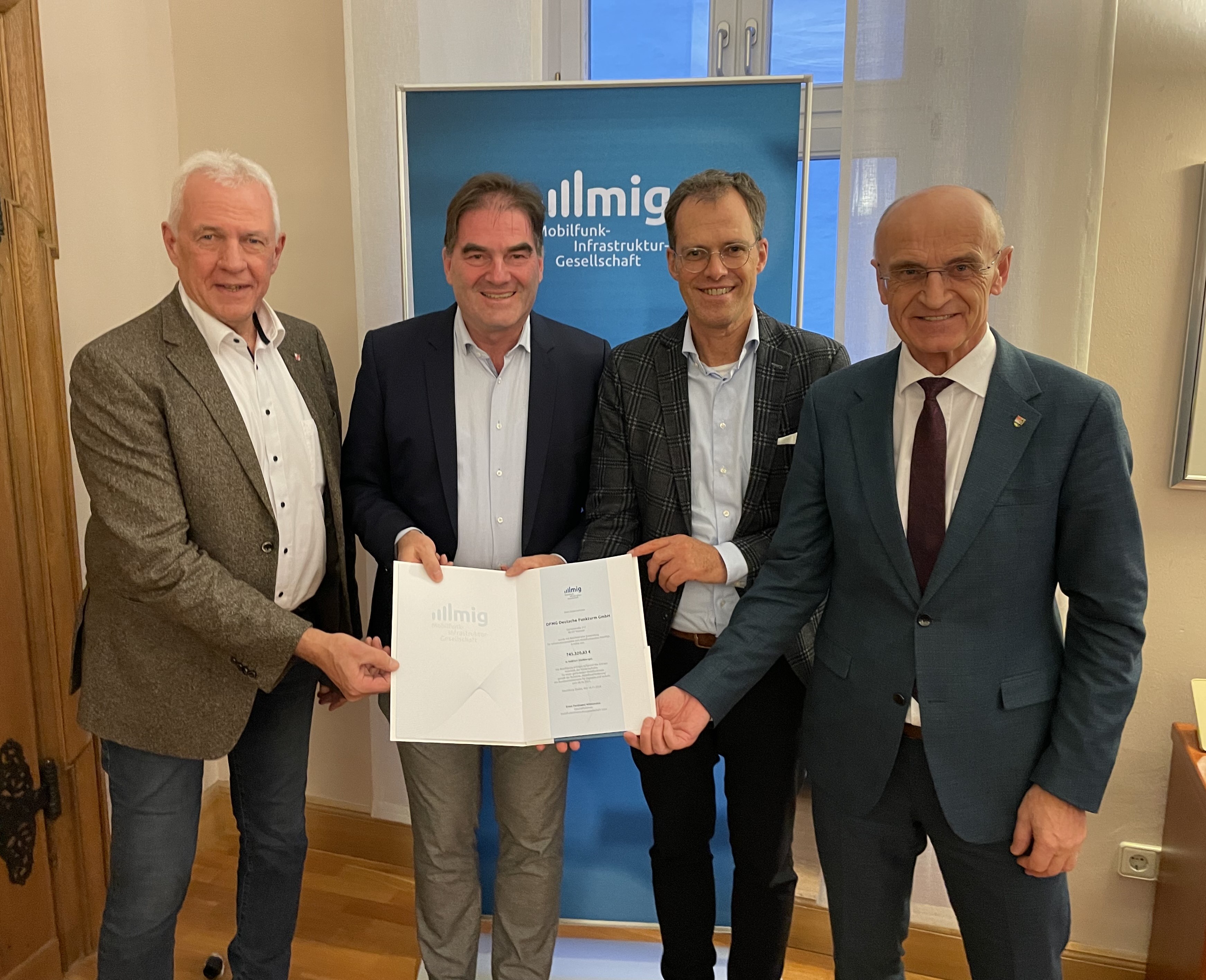 Bescheid für geförderten Funkmast in Bayern | Deutsche Funkturm